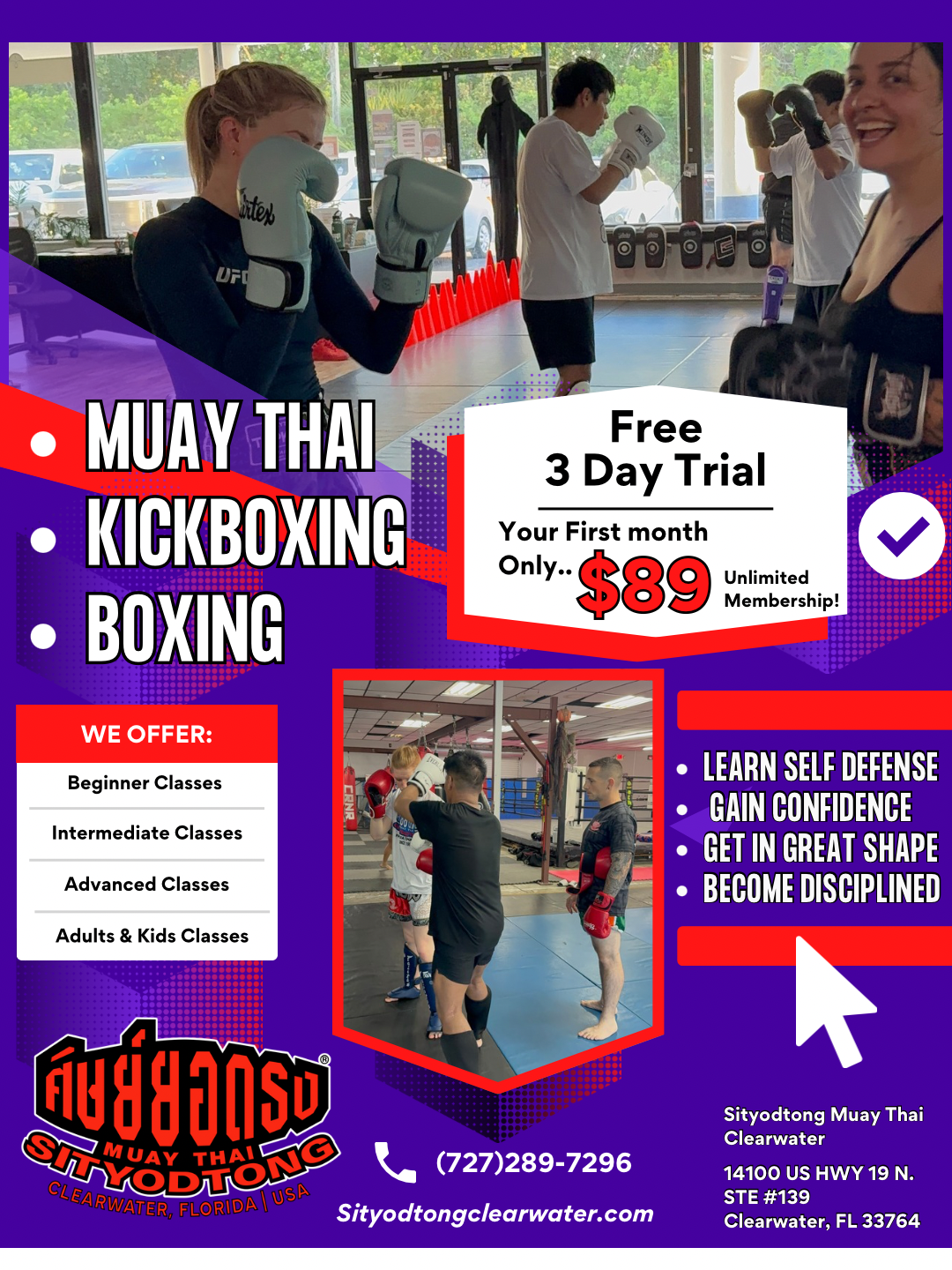 3 DAY FREE TRIAL - Sityodtong Muay Thai Clearwater | Kickboxing & Muay ...